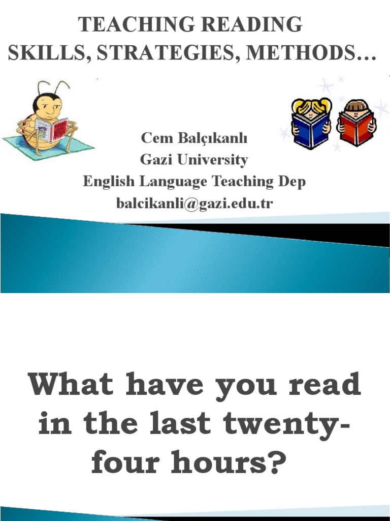 Teaching Reading Skills and Strategies | PDF | Reading Comprehension ...