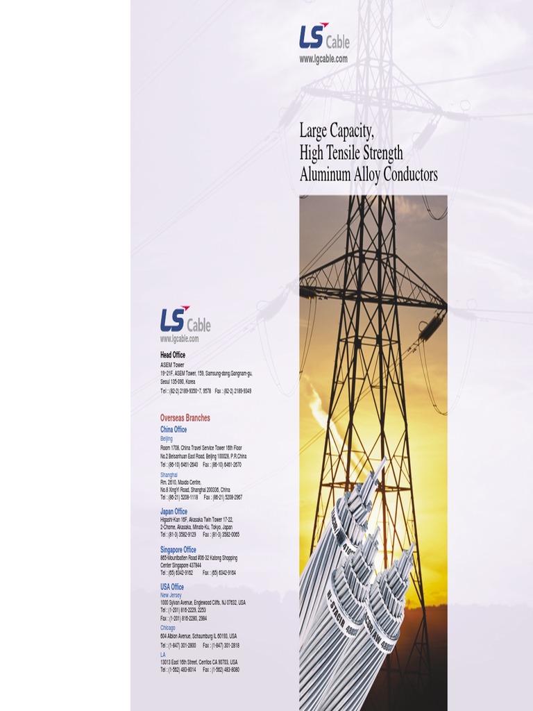 LS Catalogue HCC | PDF | Electrical Conductor | Wire