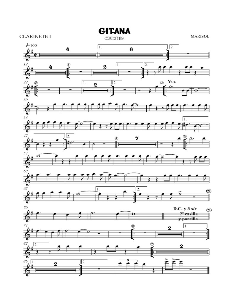 GITANA - Marisol PDF | PDF