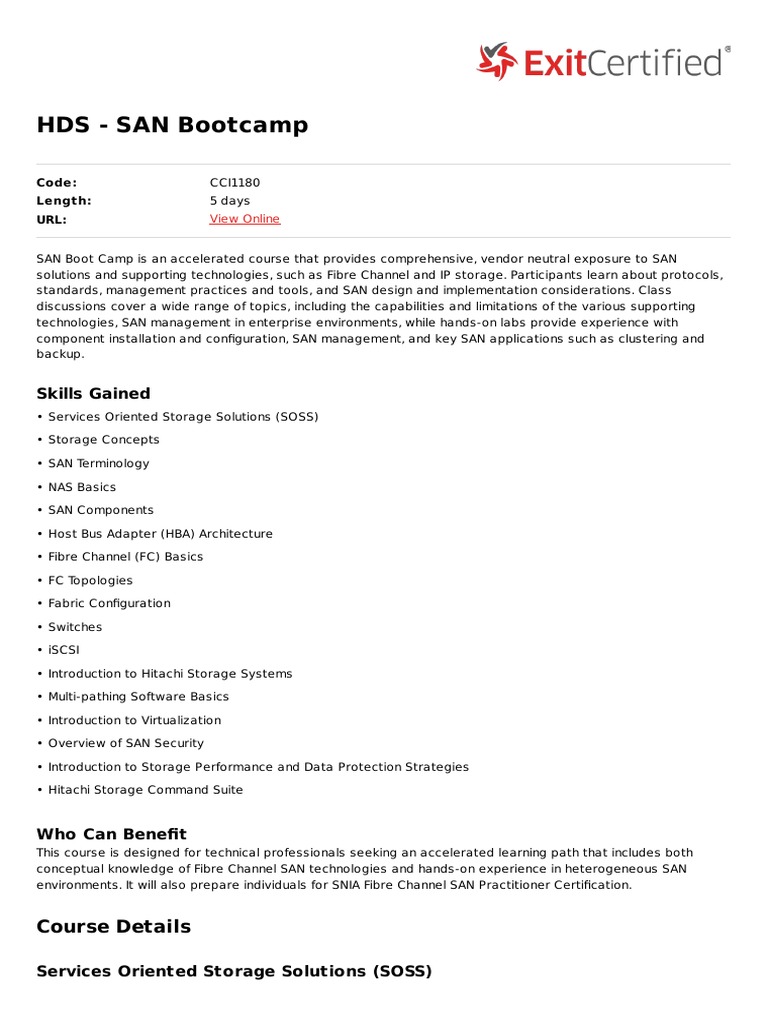 San Bootcamp | PDF | Computer Network | Areas Of Computer Science