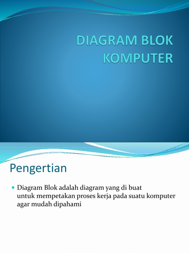 Diagram Blok Cpu | PDF