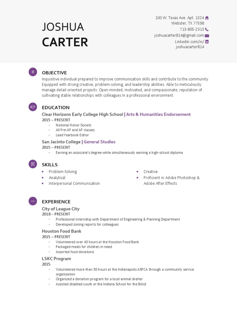 Resume 2018 | PDF