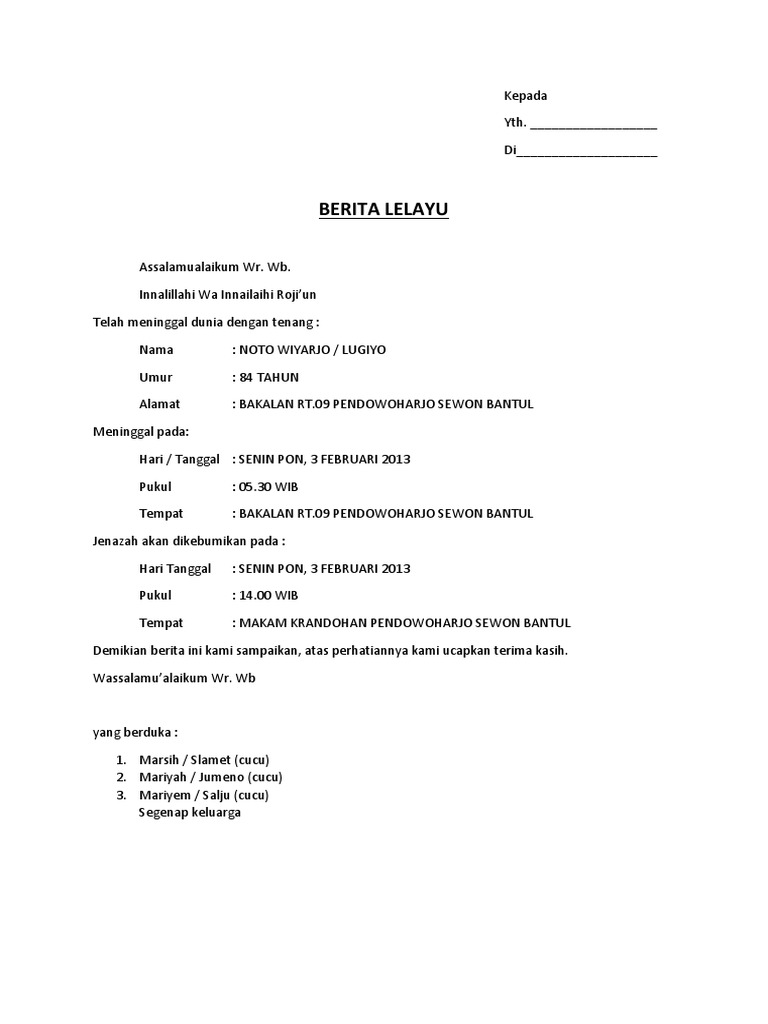 LELAYU | PDF | Gaya Hidup