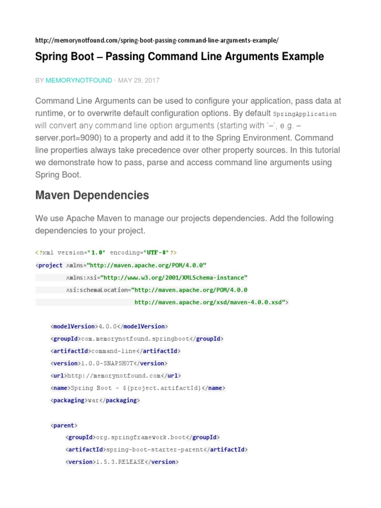 Spring Mvc Exception Handling Pdf Command Line Interface 7235