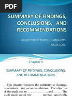 How To Write Chapter 5 | PDF | Academic Discipline Interactions ...