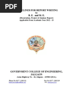 Sample Ministerial Briefing Format Template-1 | PDF | Science & Mathematics
