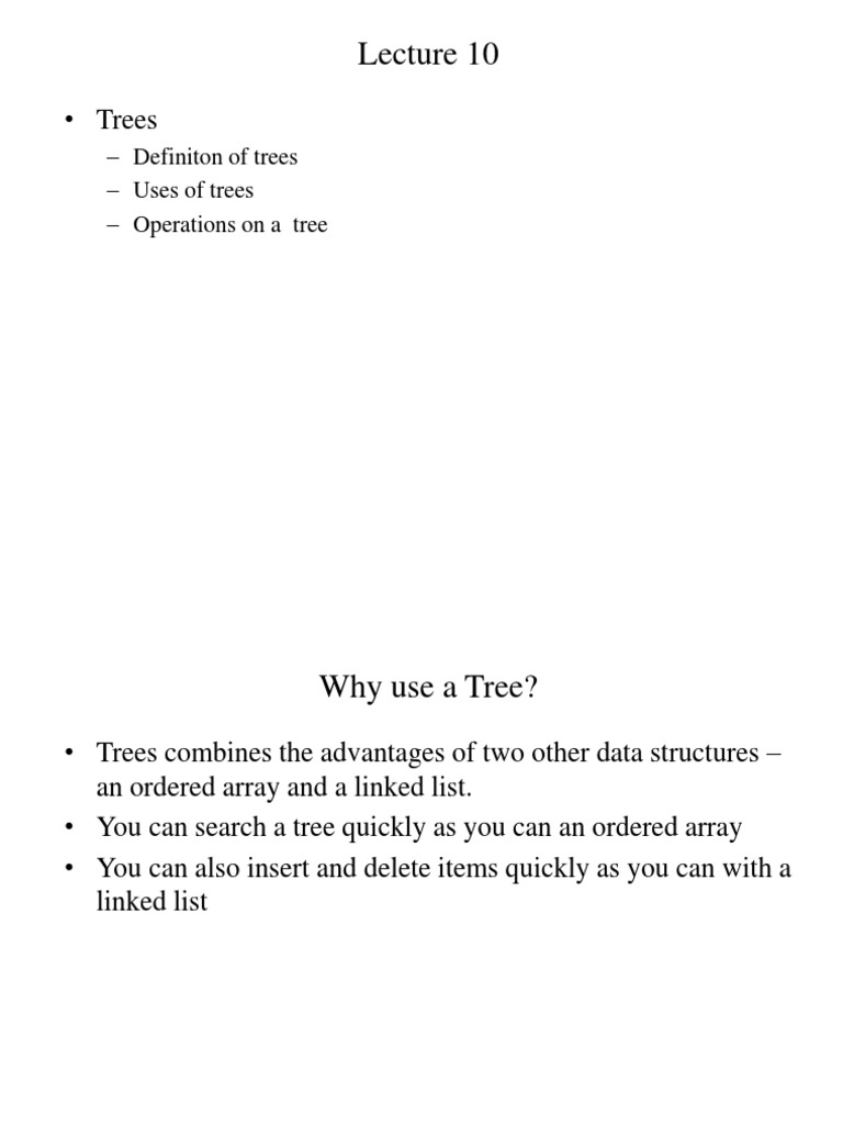 Trees Pdf Data Management Computer Programming