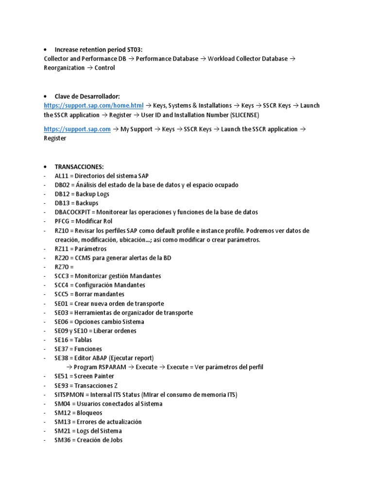 Sap Basis | PDF | Sap Se | Software