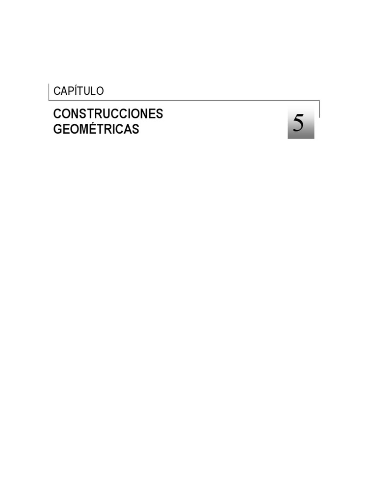 Barbosa - Construcciones Geométricas | PDF | Curva | Circulo