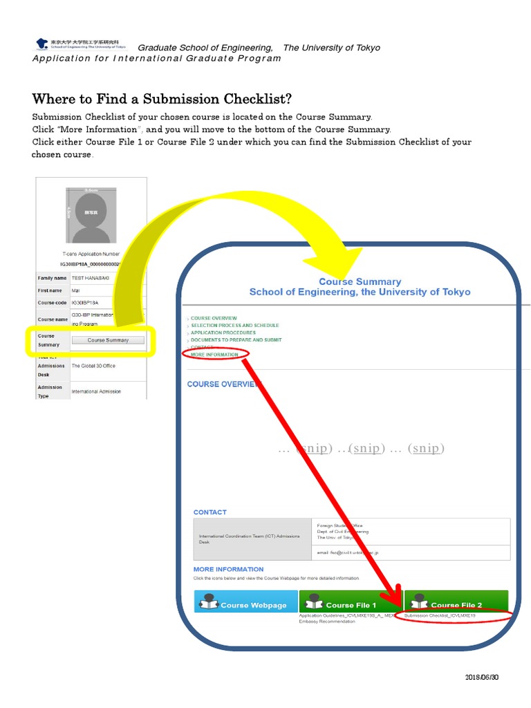 Submission Checklist | PDF