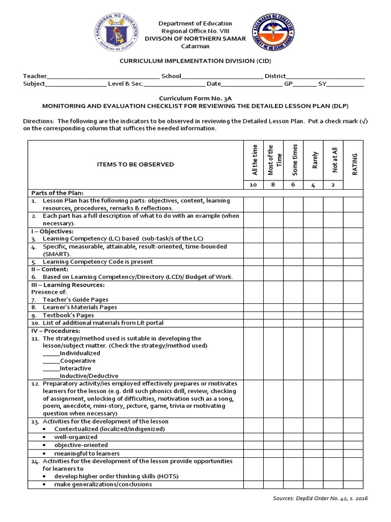 Cid CF No. 3a & 3b DLL & DLP | Download Free PDF | Lesson Plan | Learning
