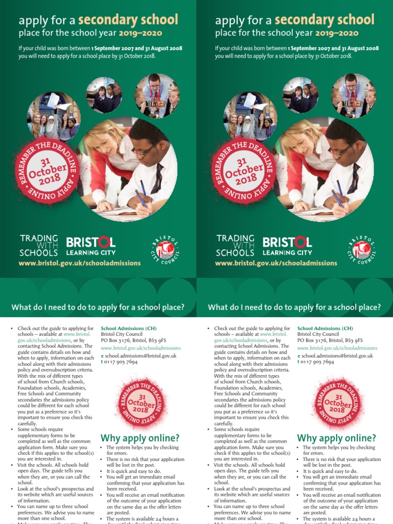 Secondary Flyer FINAL | Download Free PDF | Business