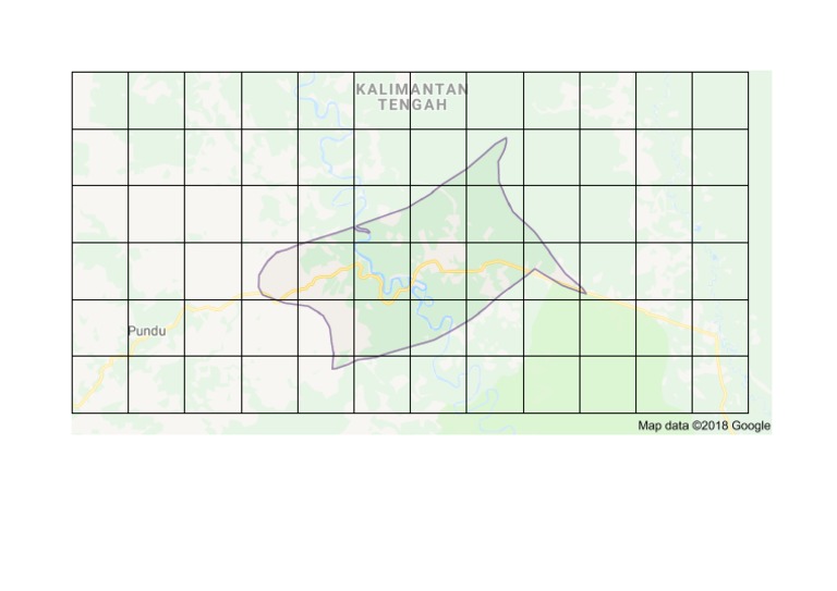 Peta Kecamatan Katingan Hilir | PDF