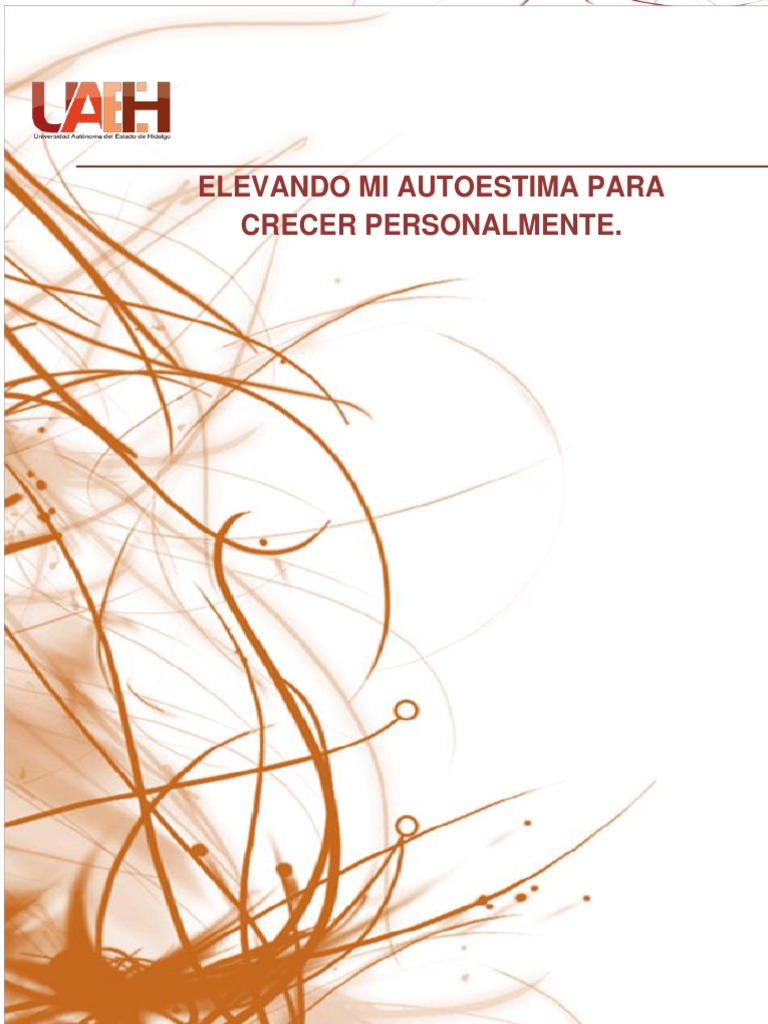 Taller Autoestima Pdf Autoestima Sicología