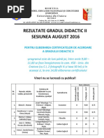 Cerere Invoire Colegiala | PDF