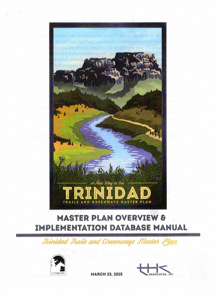 Trinidad Trail & Greenways Master Plan | PDF | Trail | Geographic ...