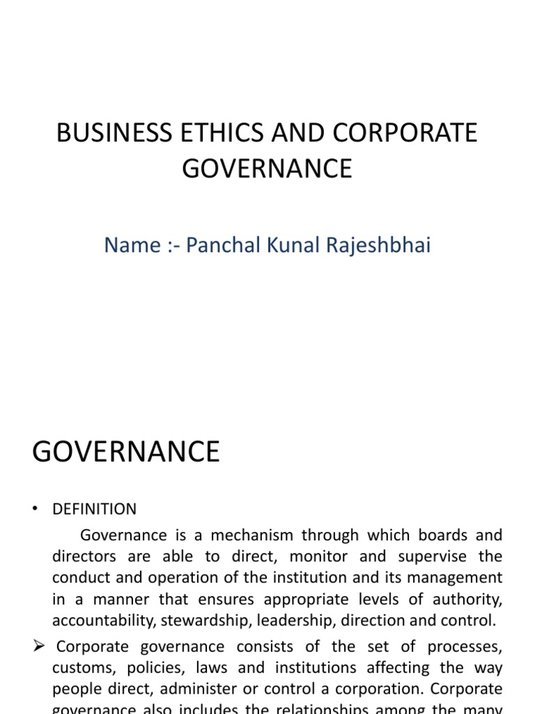 Governance vs Management Explained | PDF