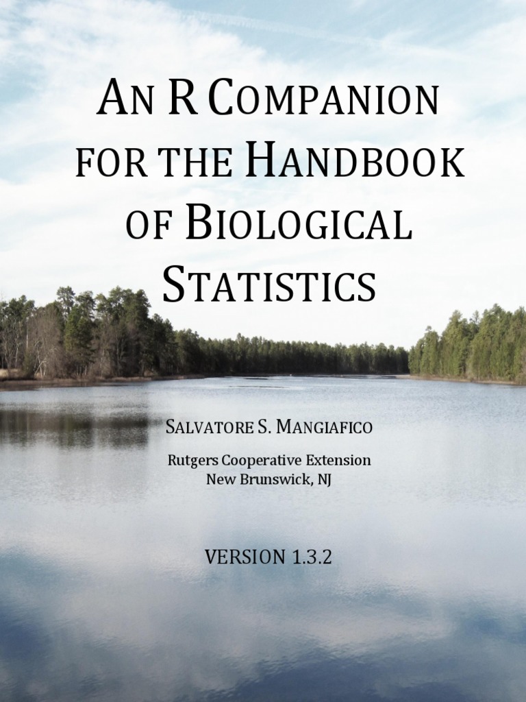 R Companion Bio Statistics | PDF | Student's T Test | Analysis Of Variance