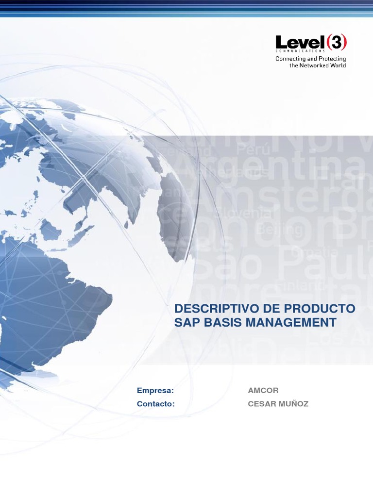 SAP Basis Management - SPA | PDF | Sap Se | Vídeo a la carta