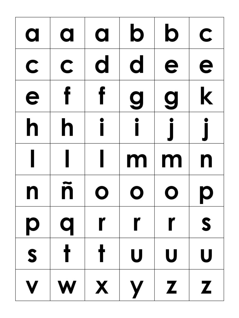 Alfabeto Movil | PDF