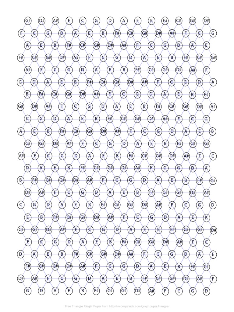Tonnetz Grid Paper | PDF | Graph Theory | Geometry