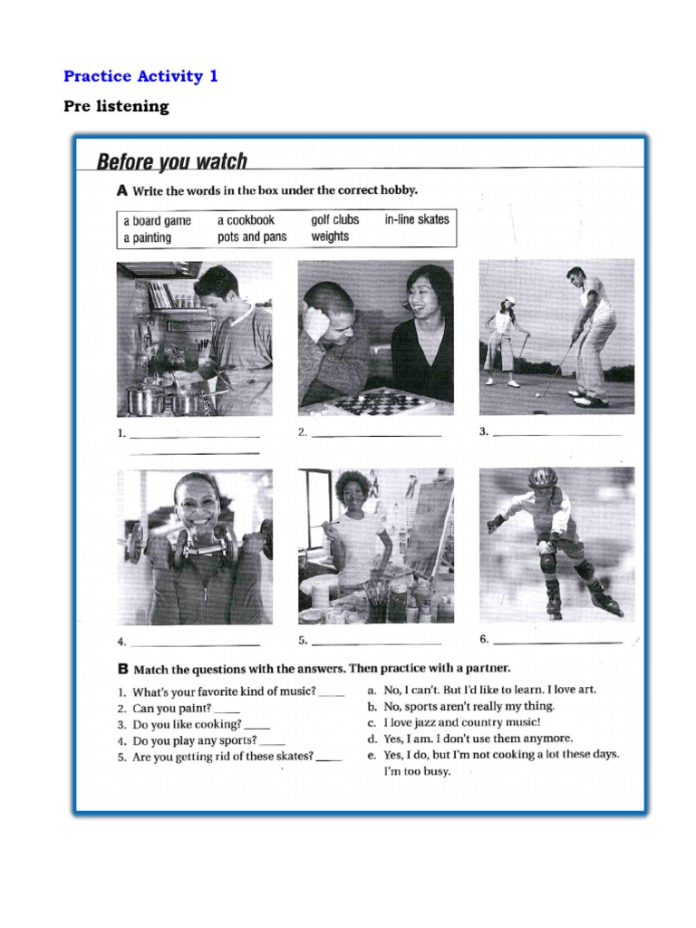 Practice Activity 1 | PDF