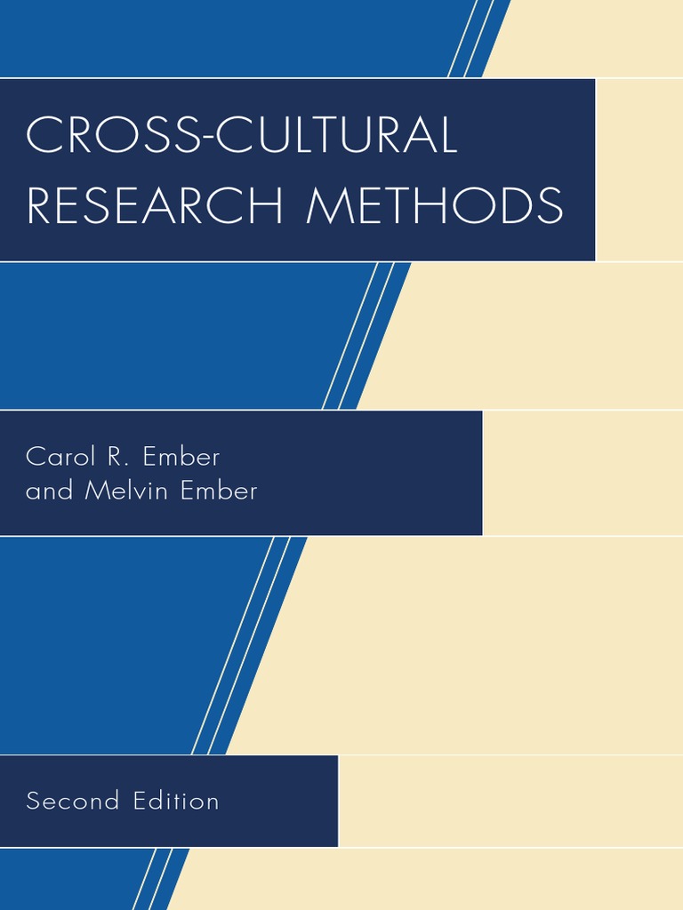 Cross Cultural Research Methods PDF | PDF | Hunter Gatherer | Ethnography