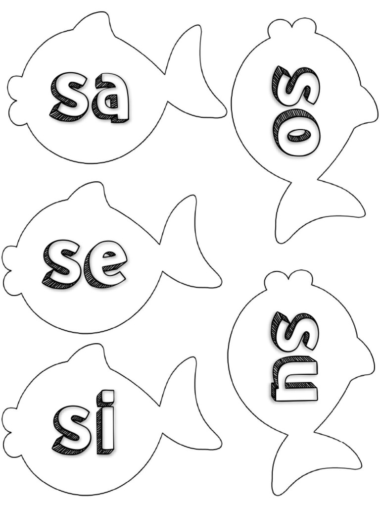 Peces Silabas | PDF