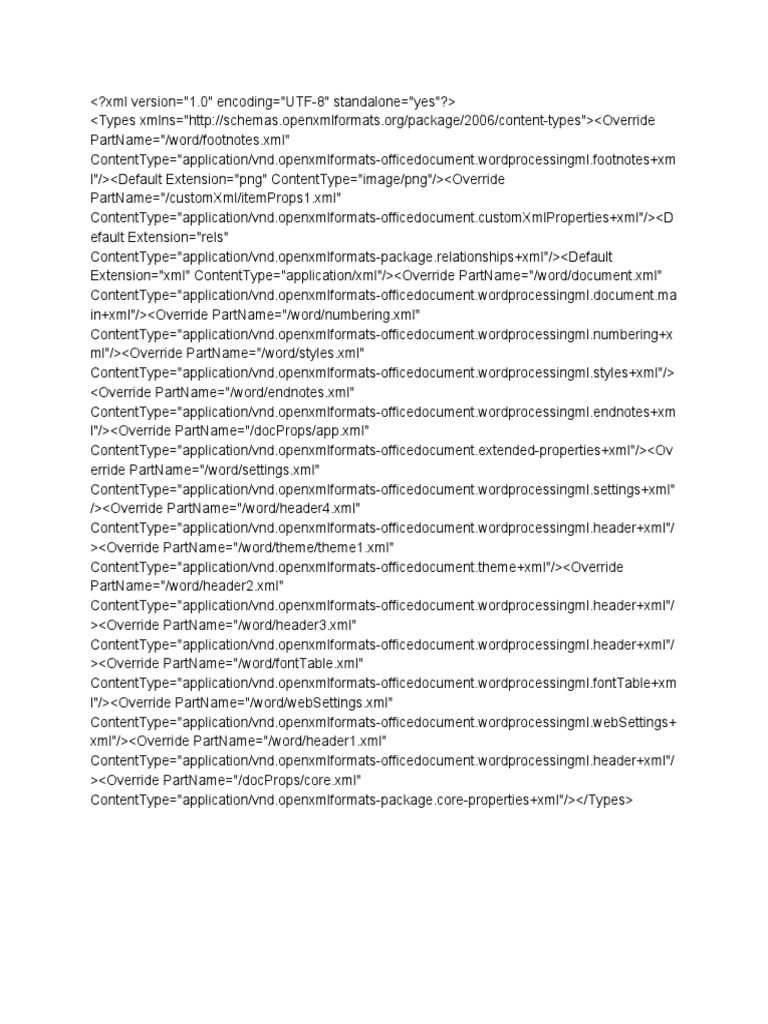 .Archivetemp (Content Types) .XML PDF | PDF