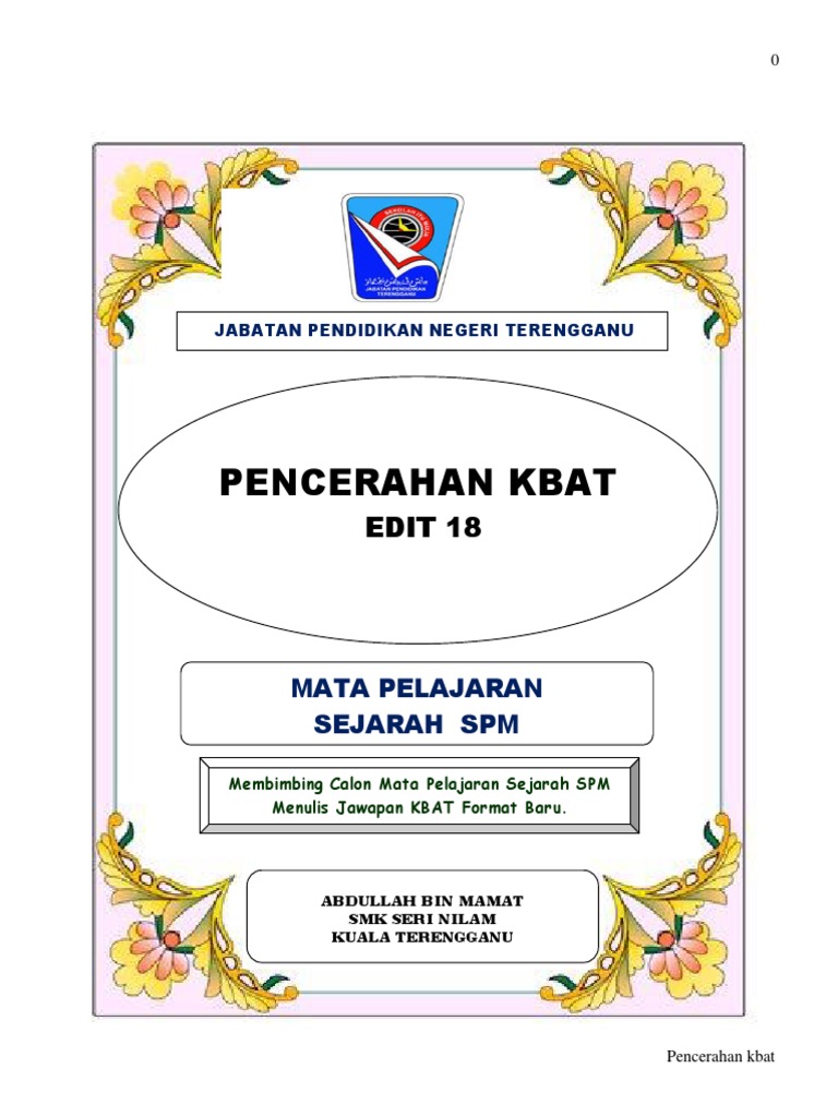 Modul KBAT 2018 Edit PDF | PDF