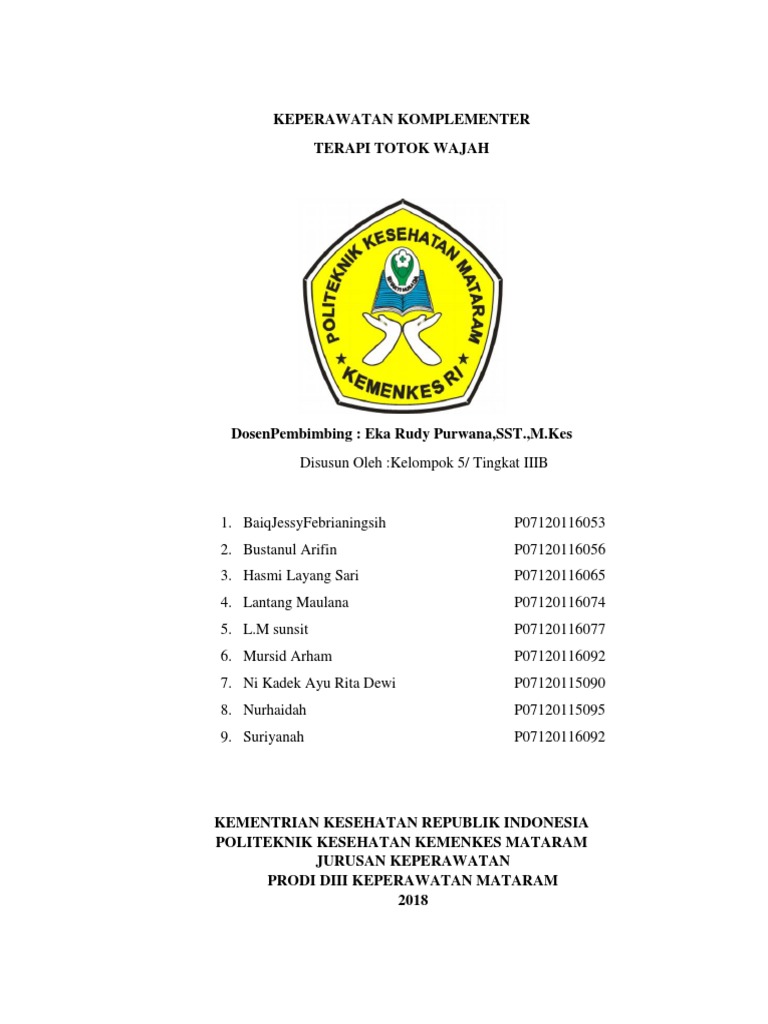 Manfaat dan Teknik Totok Wajah | PDF