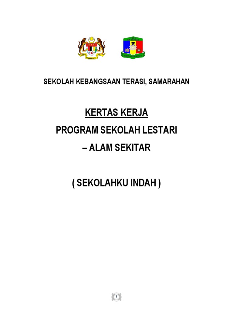Kertas Kerja Projek 3K Keceriaan Sekolah 2017 | PDF | Seni