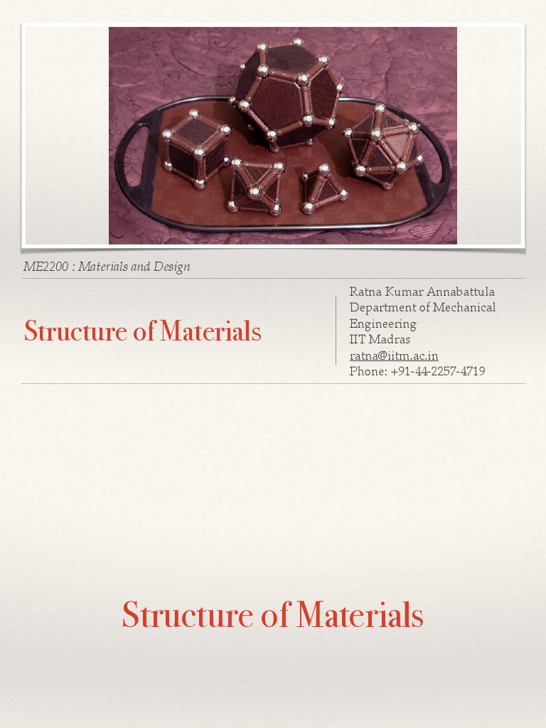 Structure | PDF | Crystal Structure | Mineralogy