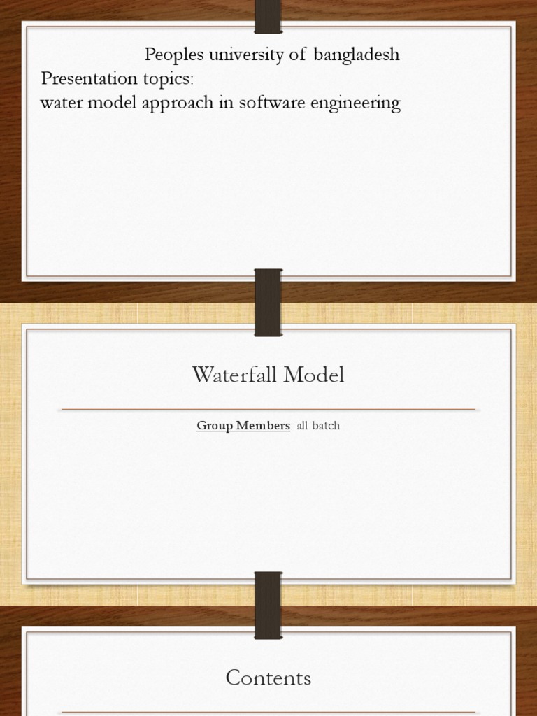 Waterfall Model | PDF | Information Management | Design