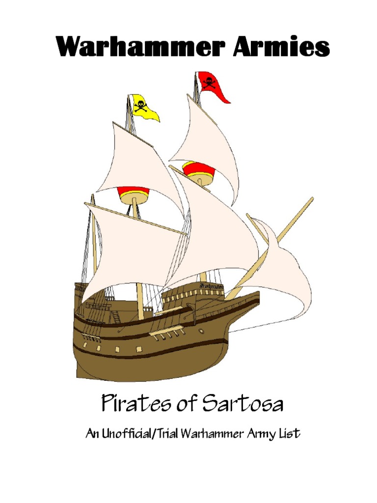 Warhammer Armies - Pirates of Sartosa | PDF | Piracy | Cannon