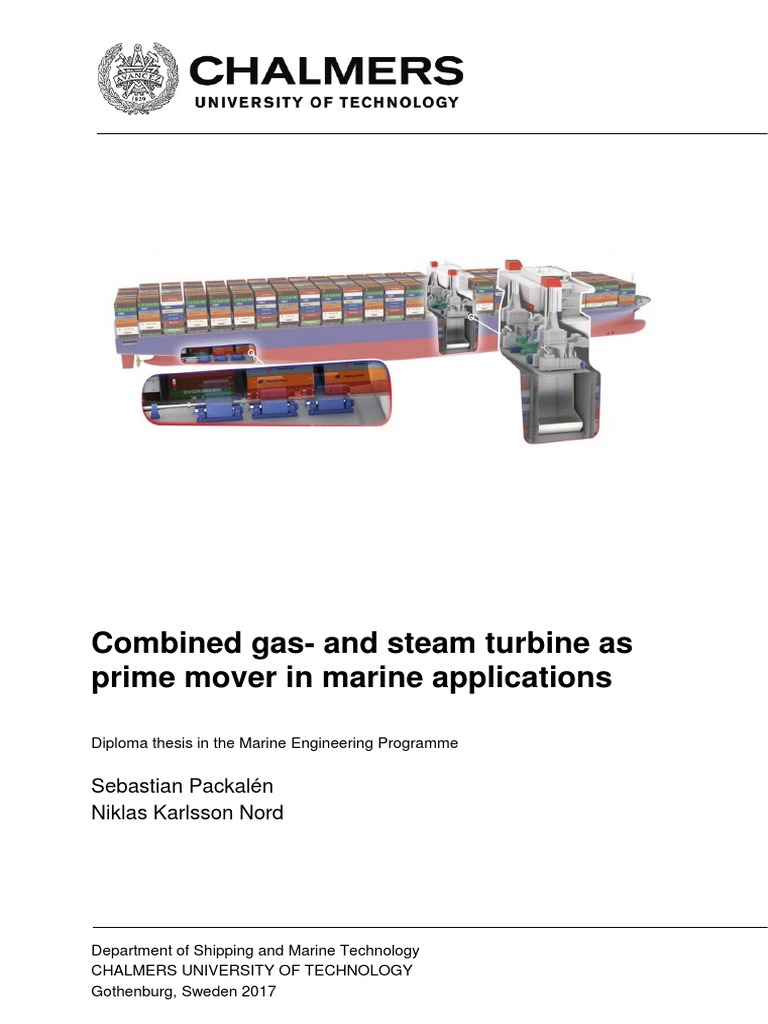 Gas and Steam Turbine For Boats | PDF | Marine Propulsion | Gas Turbine