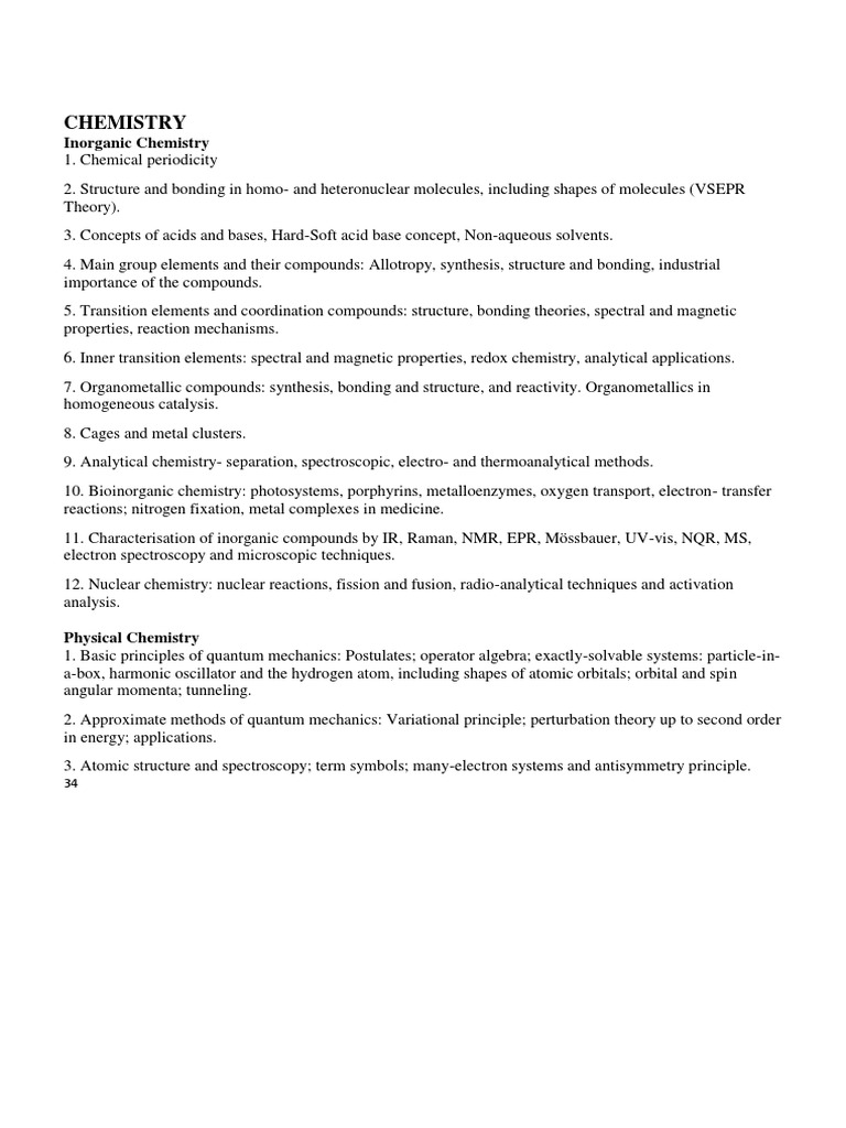 Inorganic Chemistry | PDF | Chemical Reactions | Inorganic Chemistry