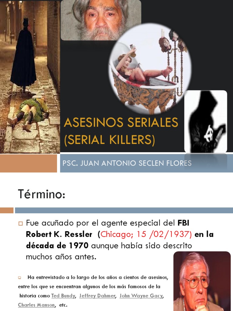 Asesinos Seriales | PDF | Asesino en serie | Psicopatía