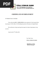 COE Request Letter | PDF