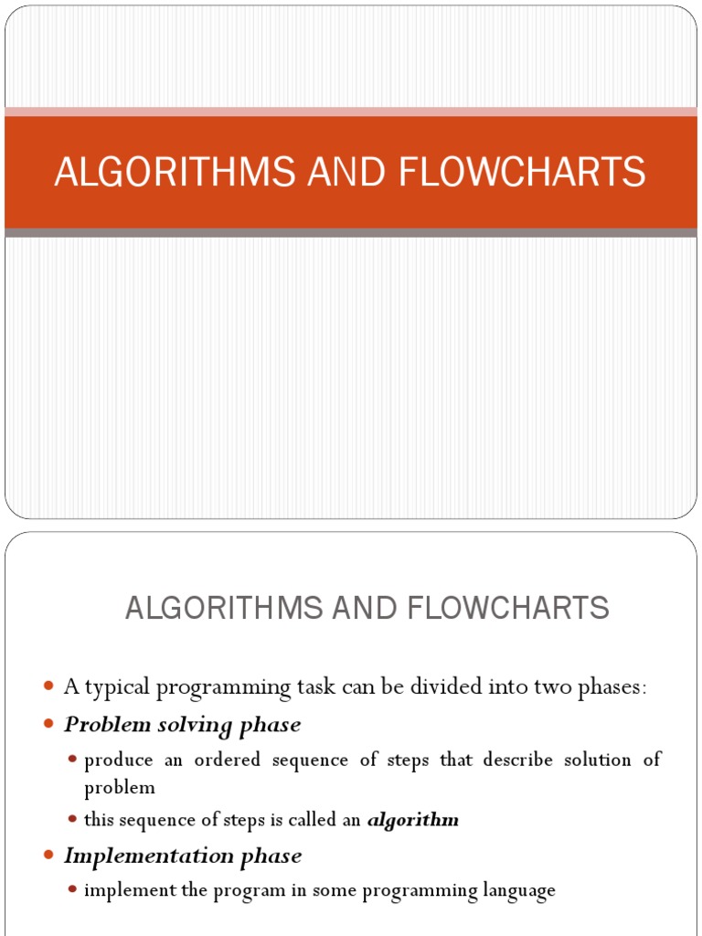 Algorithm Pseudocode Flowcharts | Download Free PDF | Algorithms | Computer Program