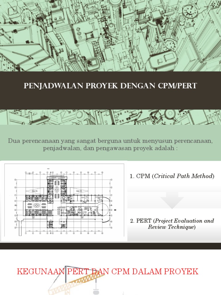 Penjadwalan Proyek Dengan CPM 1 | PDF