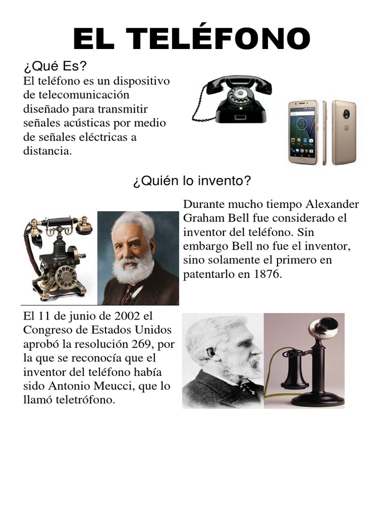 Antonio Meucci y el teletrófono | PDF