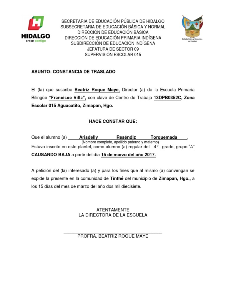 Modelo De Carta De Traslado De Iglesia Noticias Modelo | Images and ... Modelo De Carta De Traslado De Iglesia Noticias Modelo | Images and ...