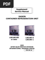 Daikin LXE10E Reefer Alarm Codes | PDF | Manufactured Goods ...