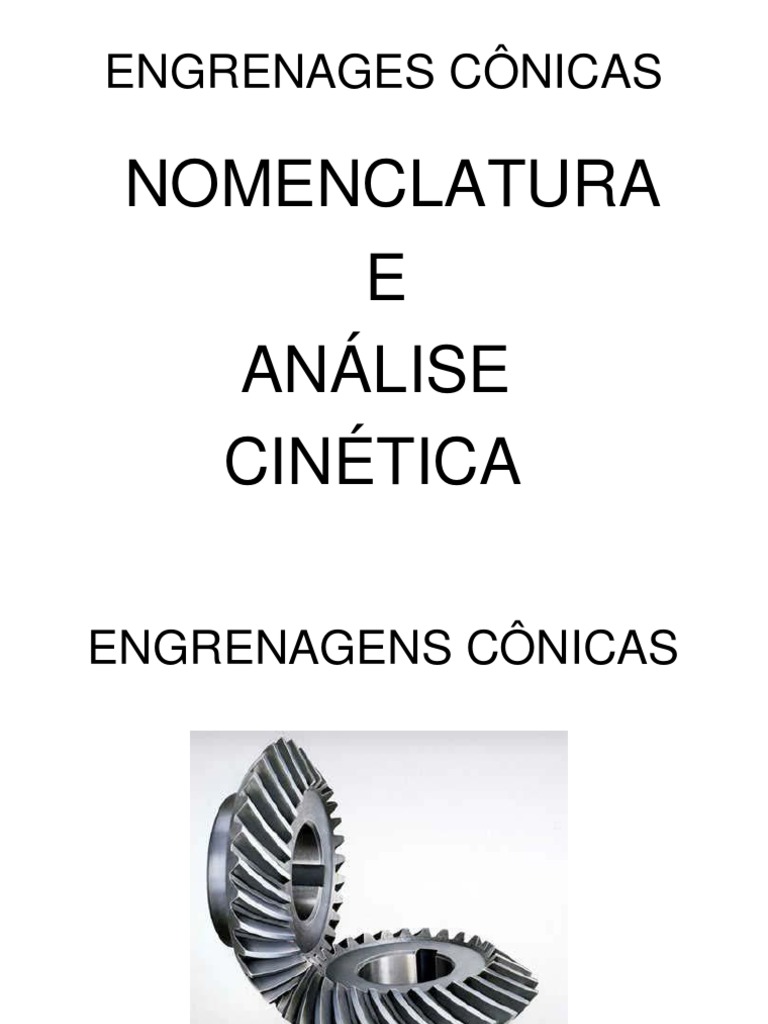 2 - Engrenagens Cônicas Helicoidais e Sem-Fim PDF | PDF | Hélice | Engenharia Mecânica