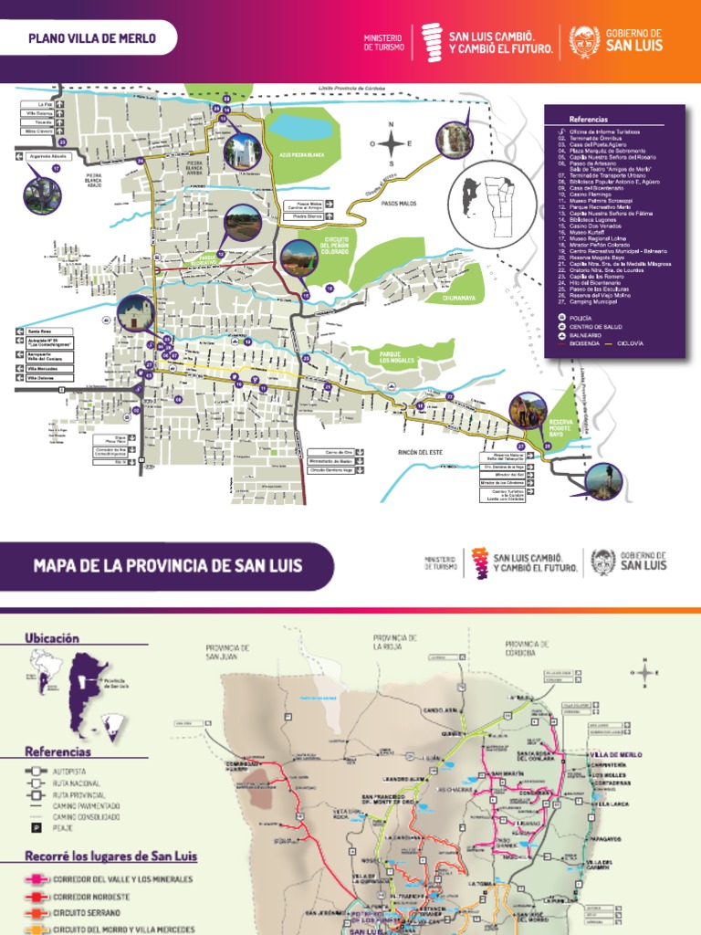 Mapa Plano Merlo PDF | PDF