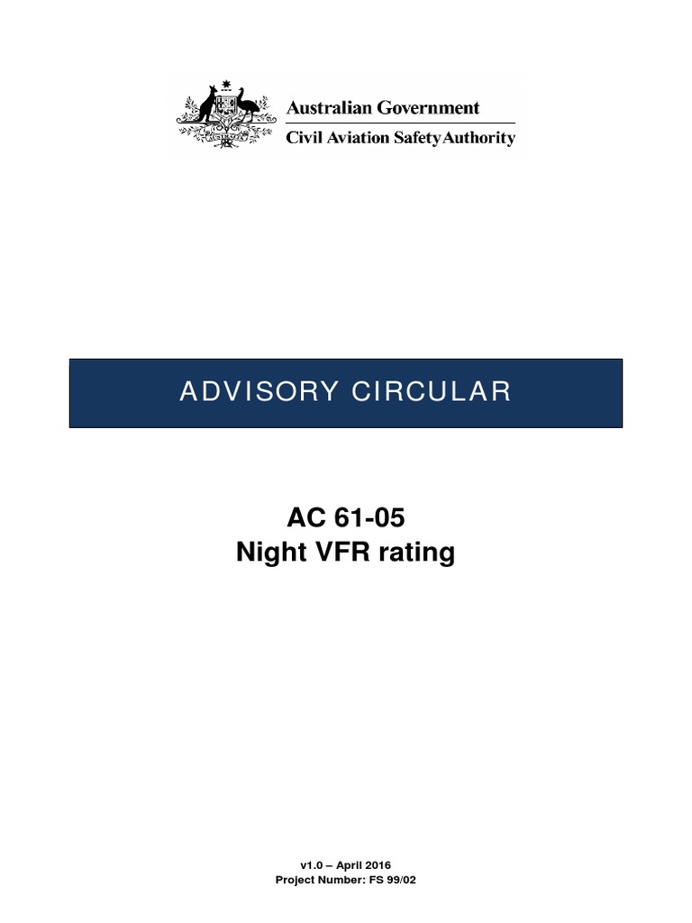 Night VFR Rating | PDF | Instrument Flight Rules | Visual Flight Rules
