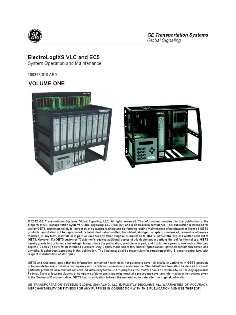Manual - ElectroLogIXS VLC and EC5 - 100373-010 Rev AR0 | PDF ...