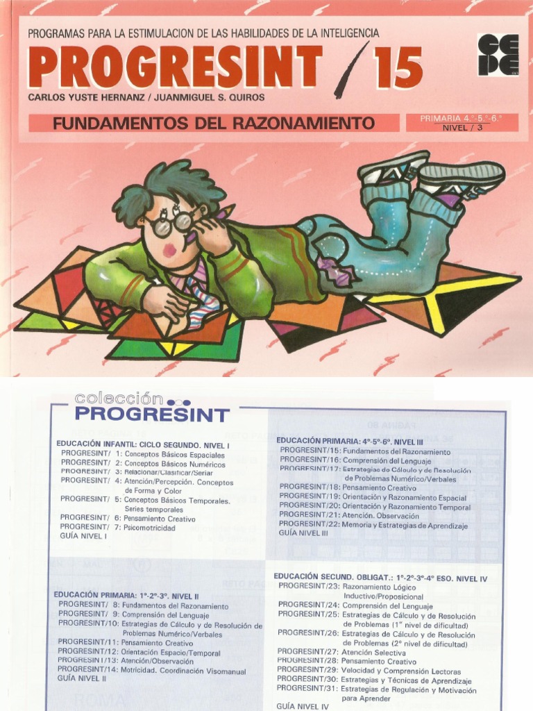 PROGRESINT 15 Fundamentos-Del-Razonamiento PDF | PDF