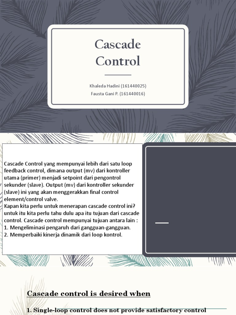 Cascade Control | PDF | Teori Sistem | Ilmu Kognitif